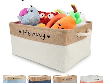 Bespoke, Fully Personalised, Dog/cat Pet Storage Basket Box. Great Gift ...