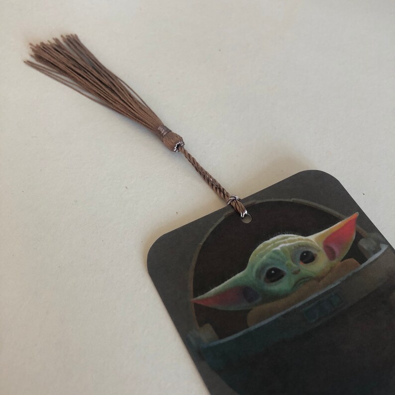Baby Yoda Bookmark - Etsy