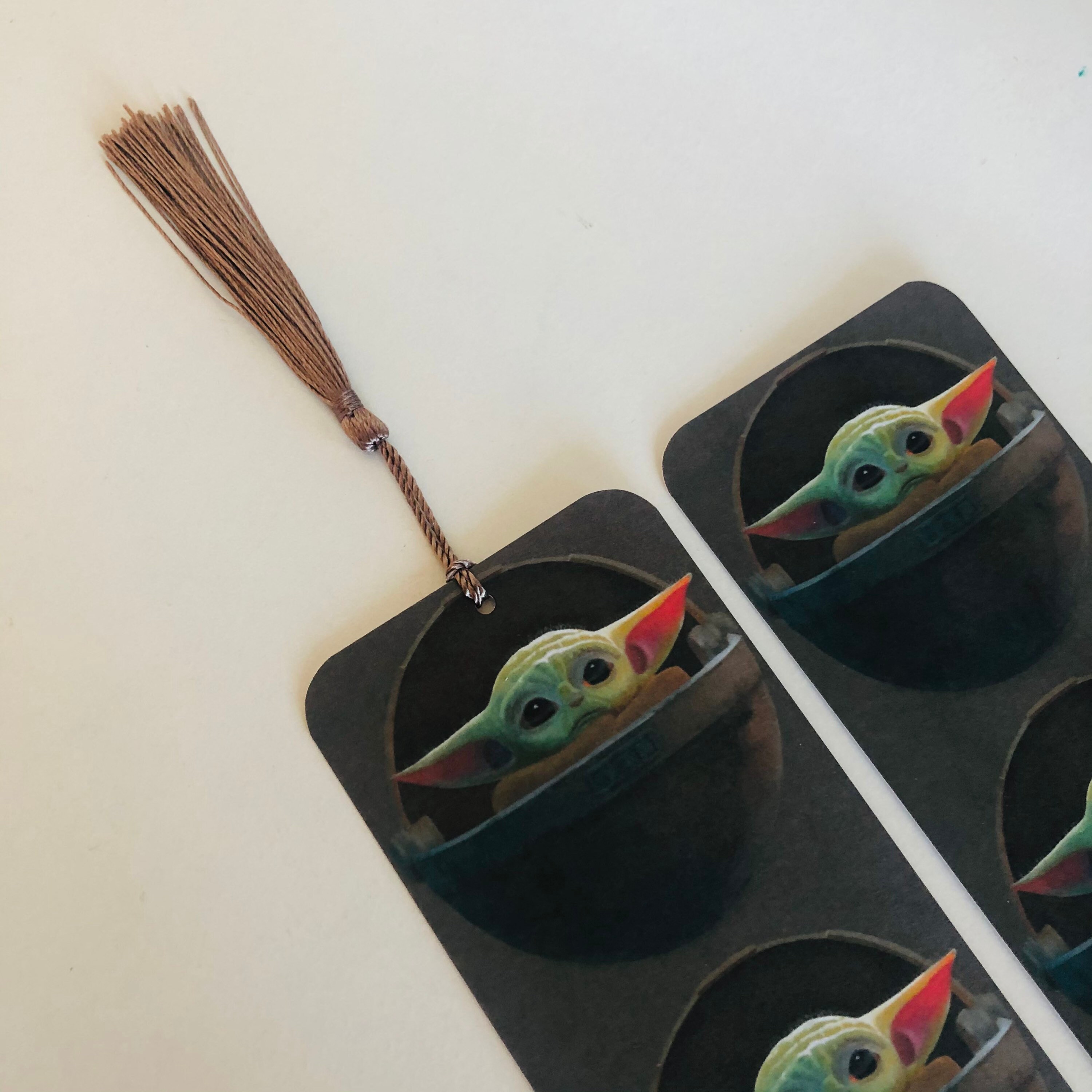 Baby Yoda Bookmark - Etsy