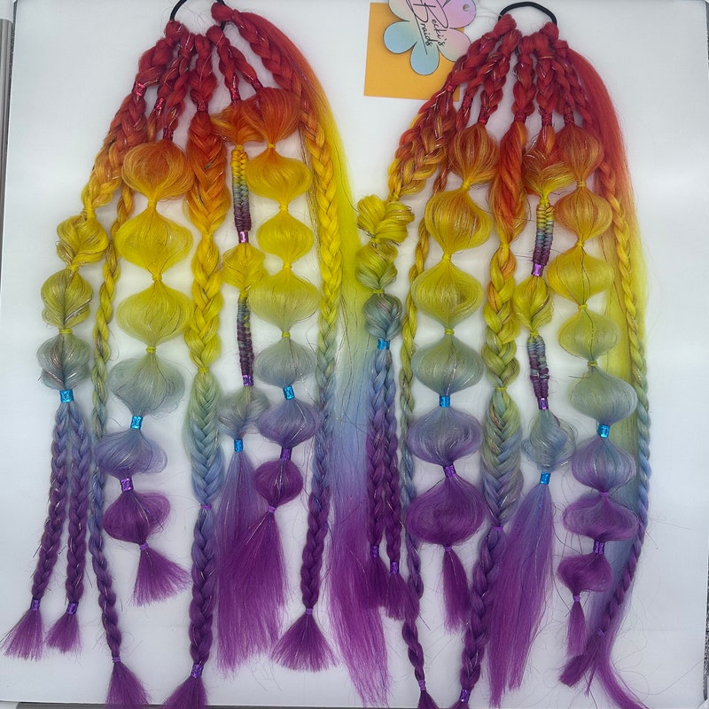 Braided Rainbow - Etsy