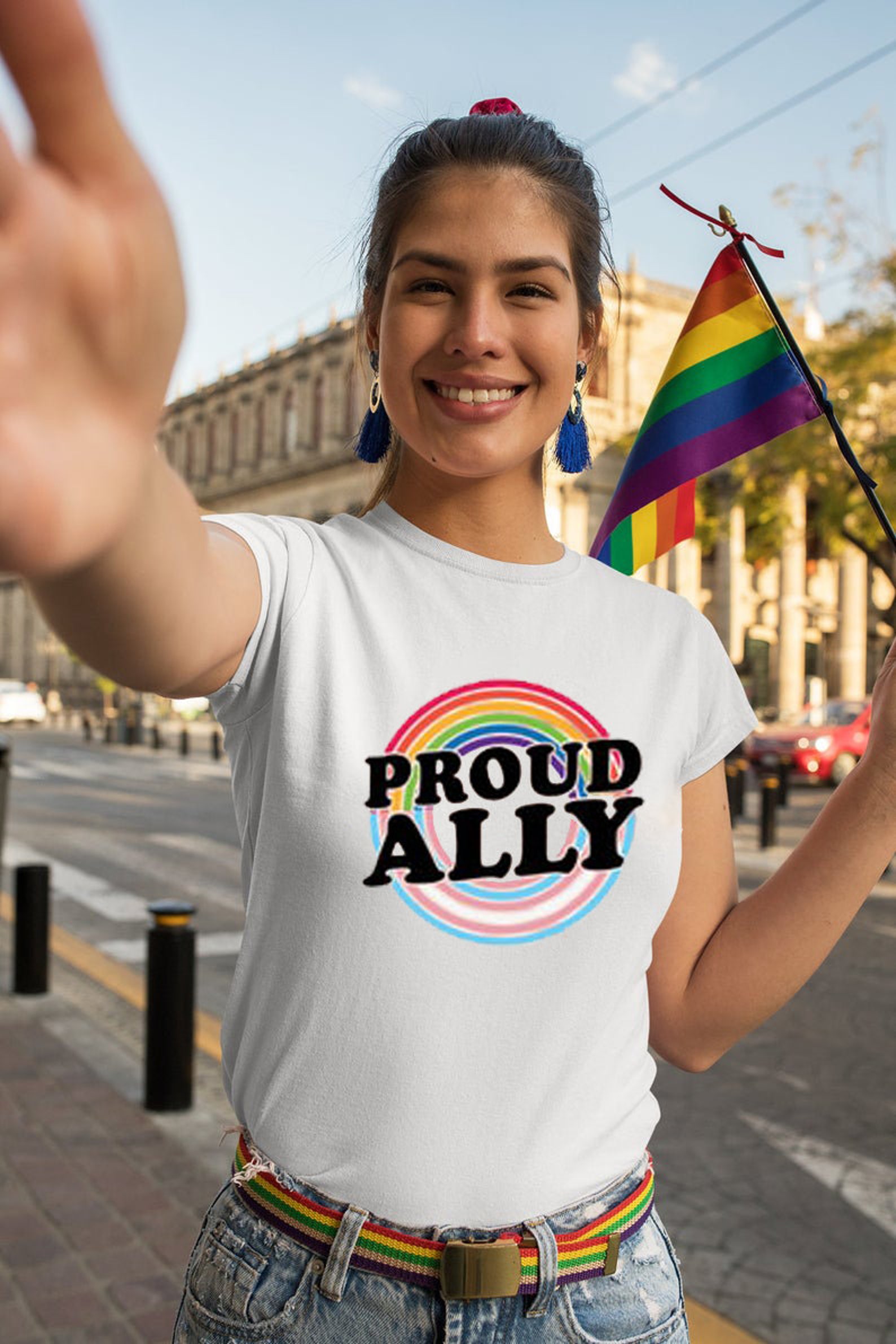 Ally Shirt Lgbt Ally Shirt Proud Lgbt Ally Lgbt Shirt Etsy