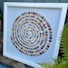 Queenie Scallop Shell Spiral Art: Coastal Wall Decor (18x18 Inch) - Etsy