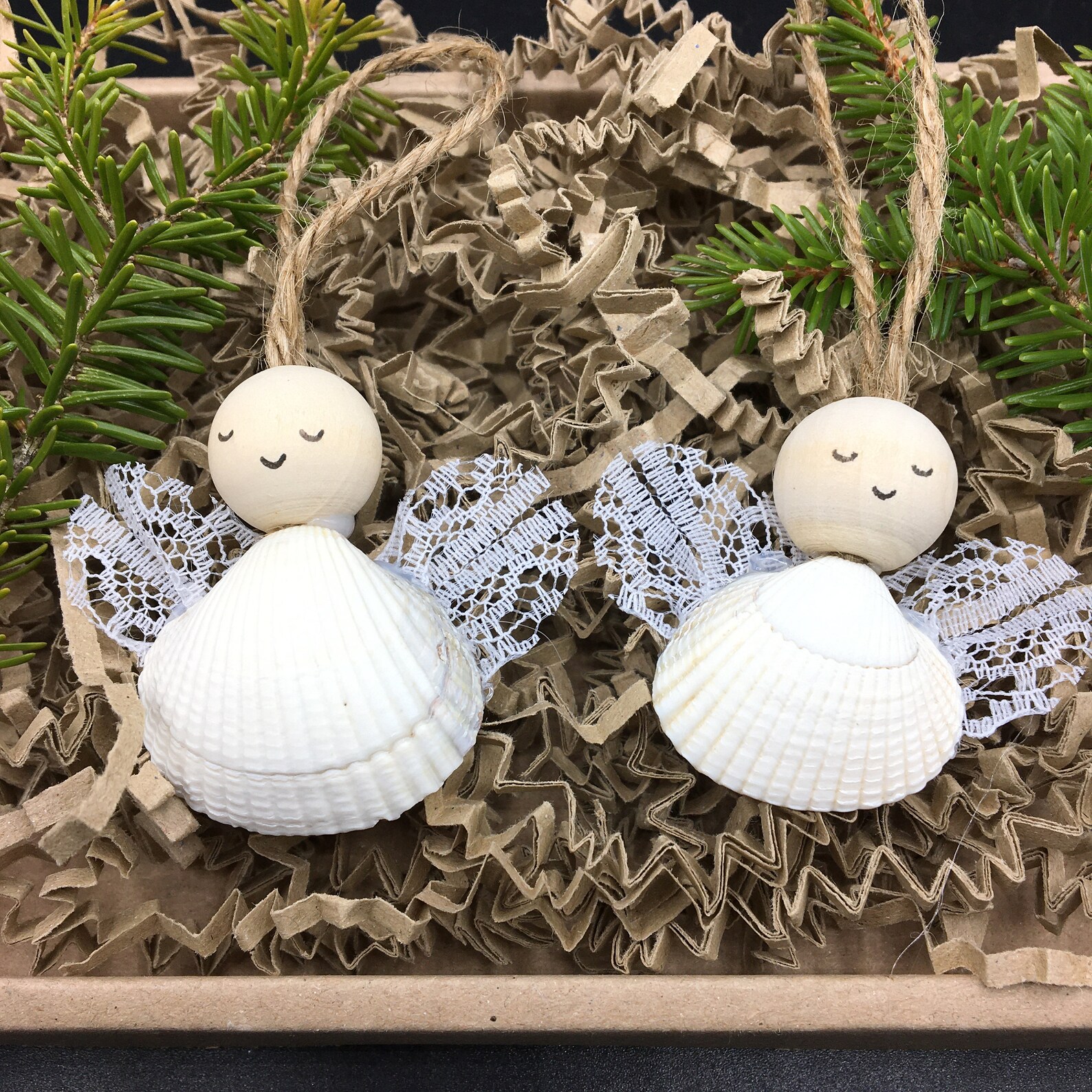 Angels Christmas Angels Pack of 5 Guardian Angels - Etsy