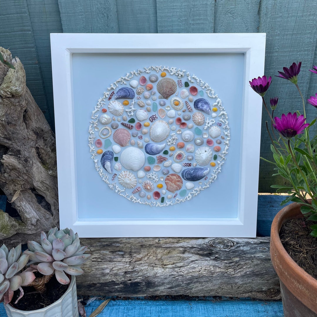 Rockpool A Coastal Dream, Coastal Art, Coastal Wall Decor, Shell Art ...
