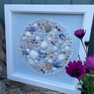 Rockpool A Coastal Dream, Coastal Art, Coastal Wall Decor, Shell Art ...