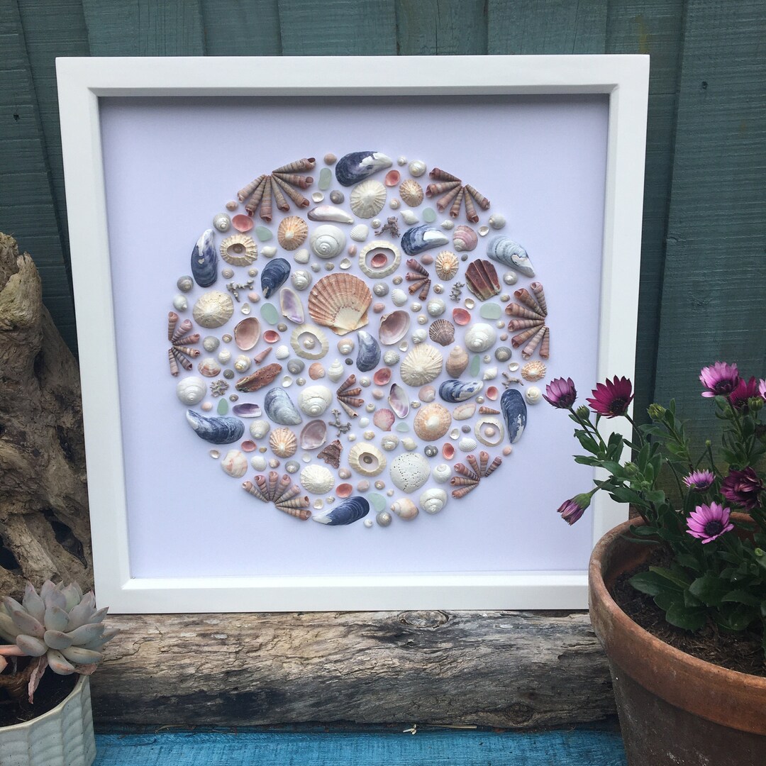 Rockpool in Blue, White and Pink, Coastal Art, Coastal Wall Decor ...