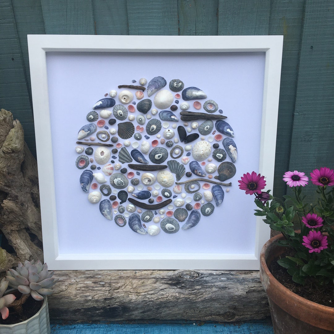 Rockpool in Black, Blue and Pink, Coastal Art, Coastal Wall Decor ...
