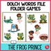 Frog Prince Sight Word Games: Dolch Pre-k to 3rd Grade File Folder ...