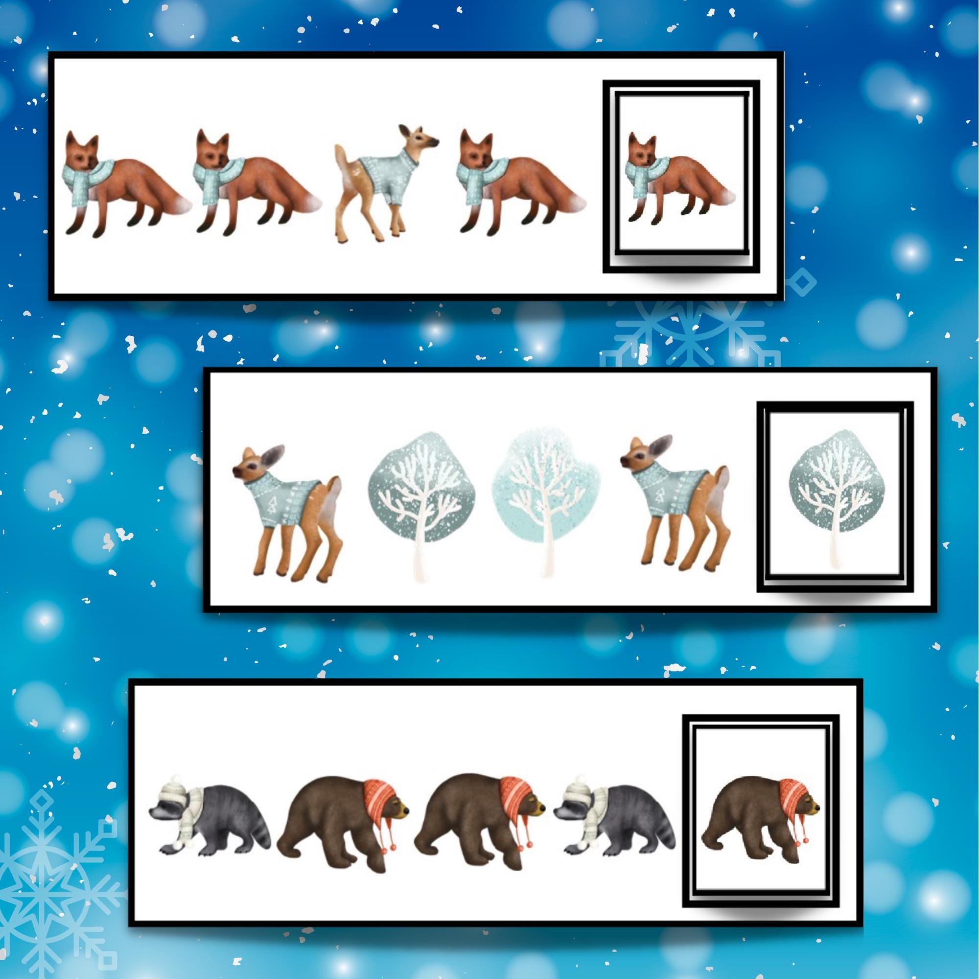 Winter Wonderland Math: Hands-on Counting & Number Skills for K-1st ...