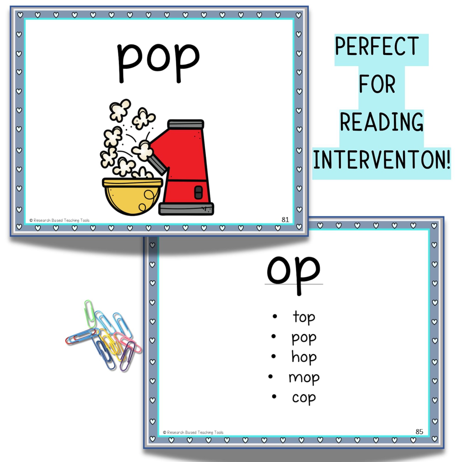 Short Vowel Word Family Drills: Phonics CVC Practice for K-2 Reading ...