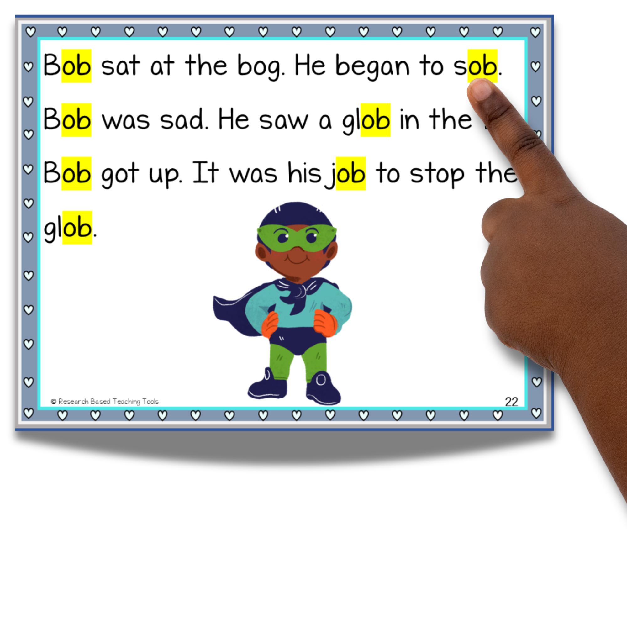 Short Vowel Word Family Phonics Stories: Science-aligned Reading ...