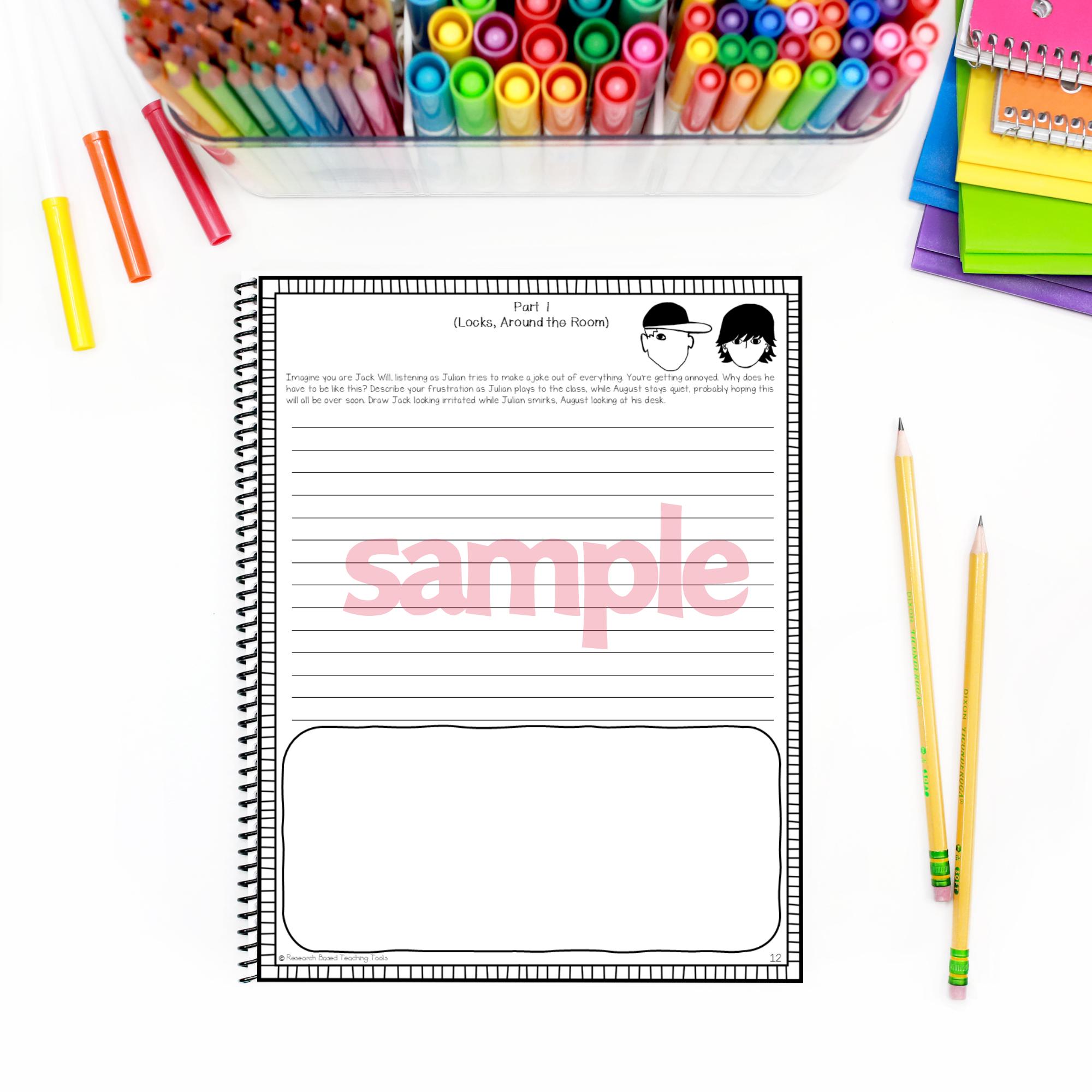 Wonder Novel Study Bundle: Comprehensive Middle School ELA Resources ...
