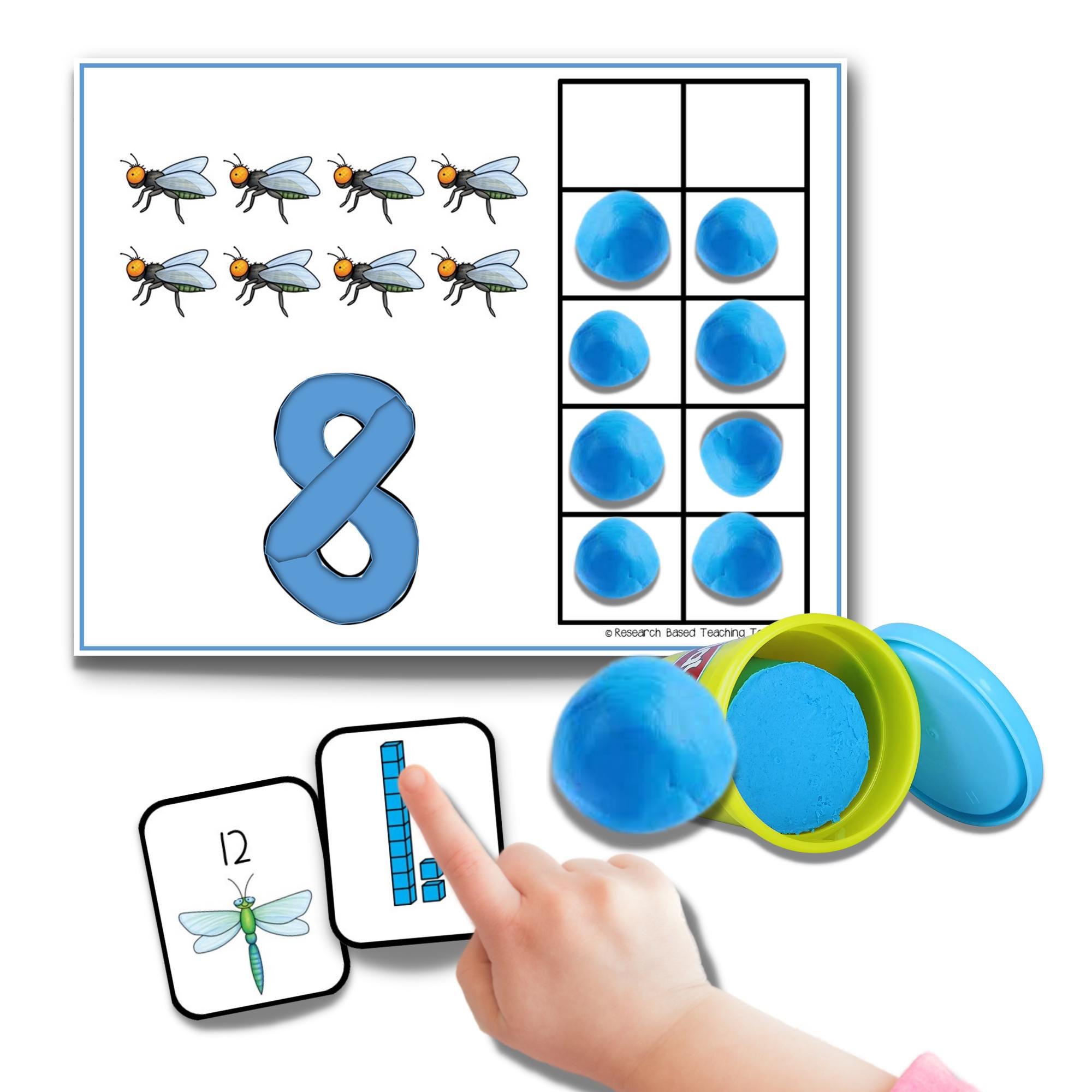Insect-themed Math Bundle: Preschool & Kindergarten Activities for ...