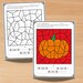 Autumn Multiplication Color-by-number: Seasonal Math Fun Worksheets for ...