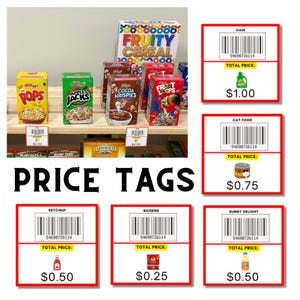 Dramatic Play Grocery Store Set: Imaginative Learning Fun for Preschool ...