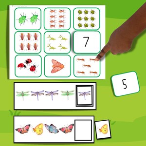 Insect-themed Math Bundle: Preschool & Kindergarten Activities for ...