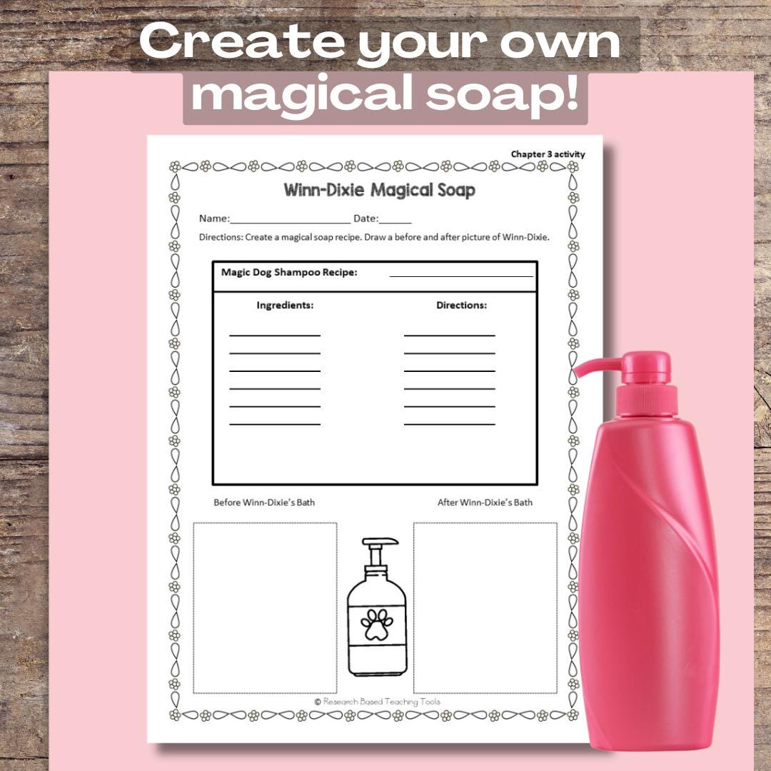 Because of Winn-dixie Novel Study Unit | 188 Pages of Engaging Lessons ...