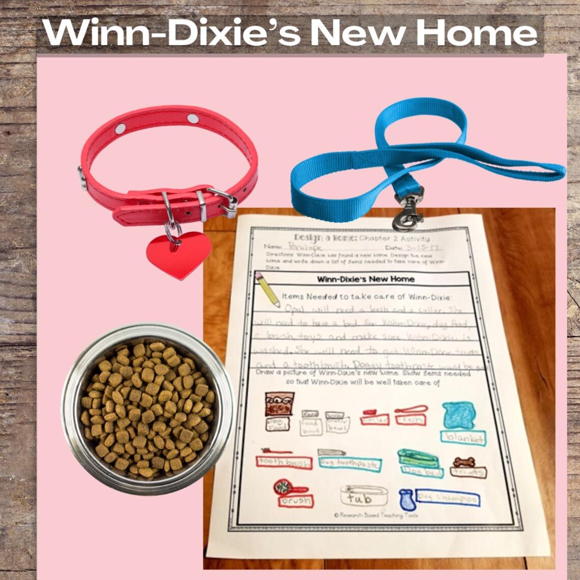 Because of Winn-dixie Novel Study Unit | 188 Pages of Engaging Lessons ...