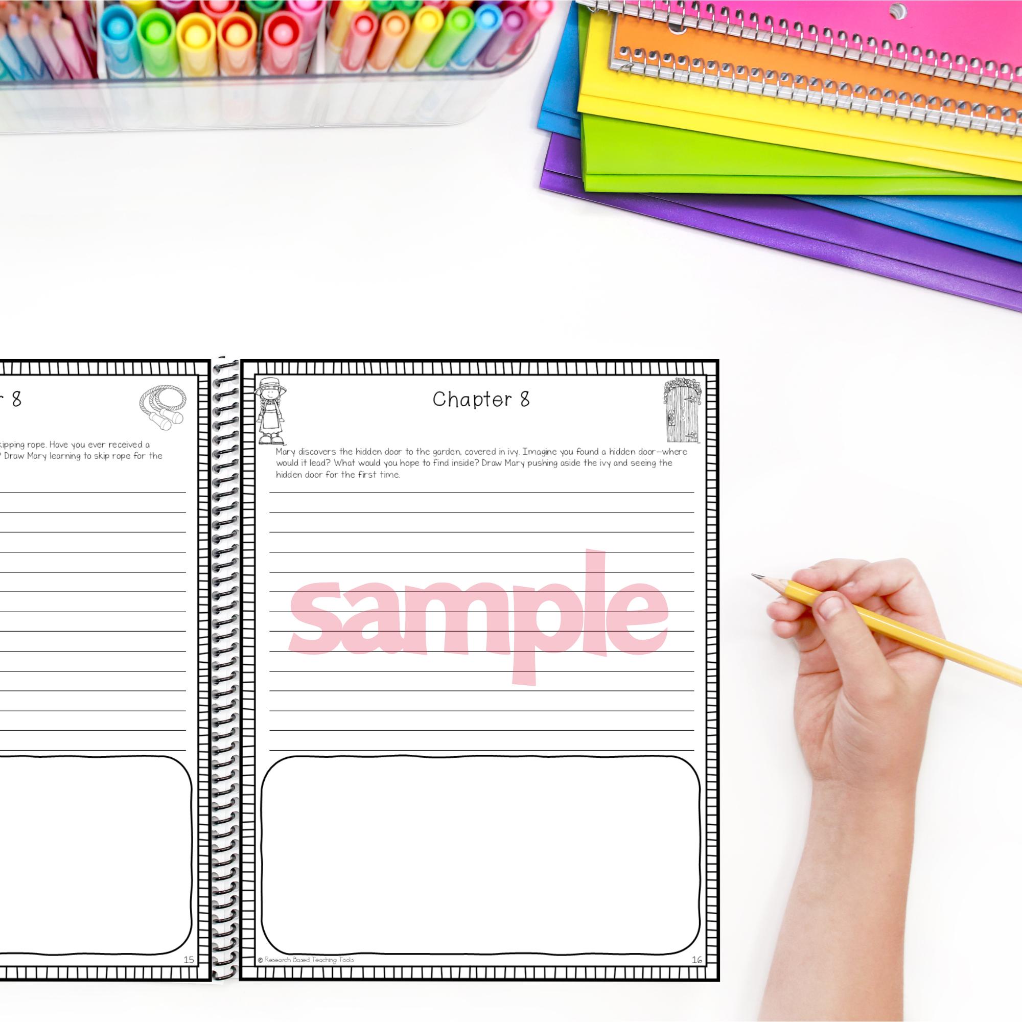 The Secret Garden Novel Study Bundle | Reading & Writing Activities - Etsy