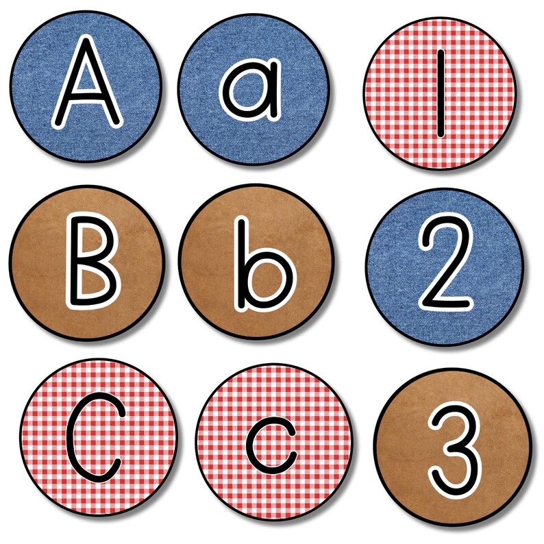 Rustic Farmhouse Classroom Decor Kit: Western-themed Bulletin Board ...