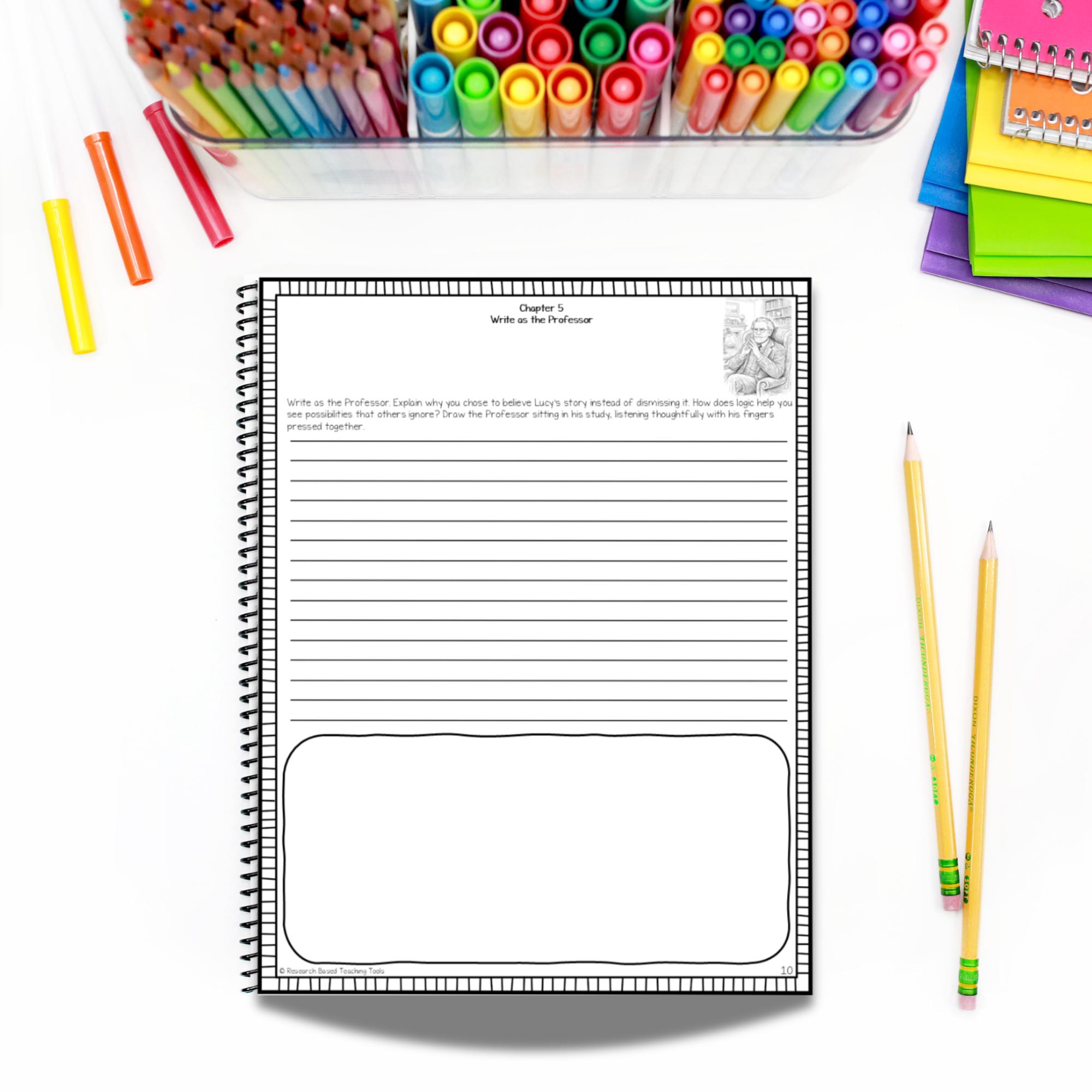 Lion Witch Wardrobe Assessment Bundle | Chapter Quizzes Journal Prompts ...