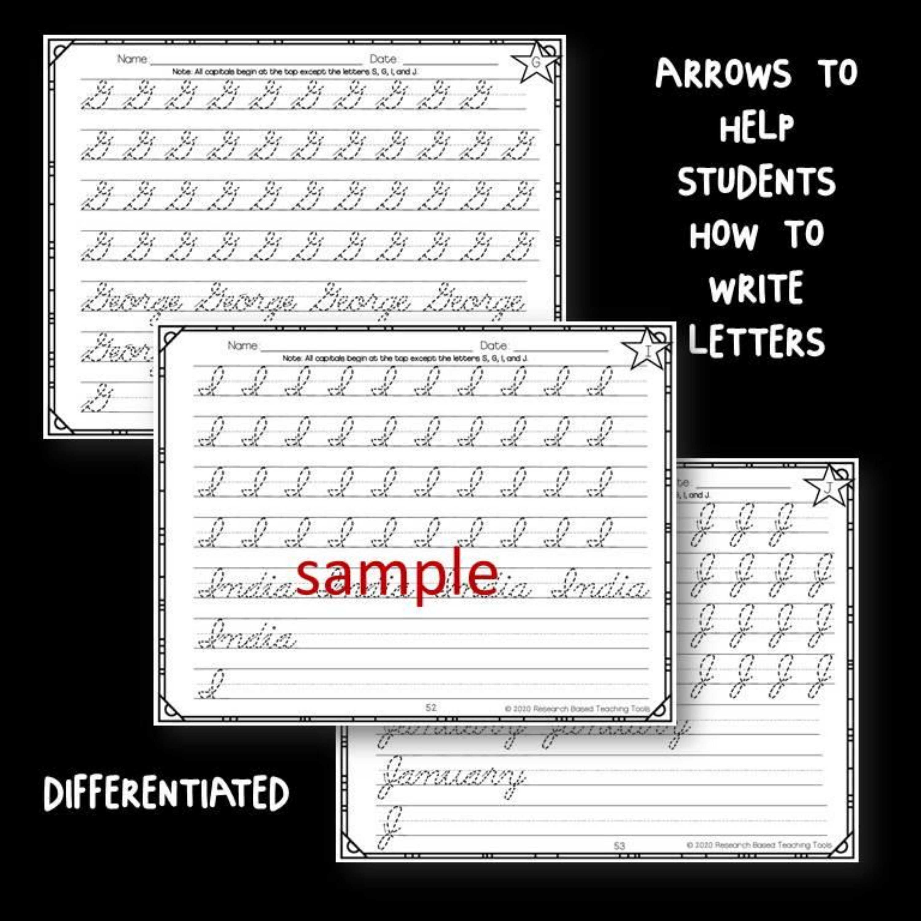 Printable Cursive Writing Practice Sheets: 60+ PDF Alphabet Worksheets ...