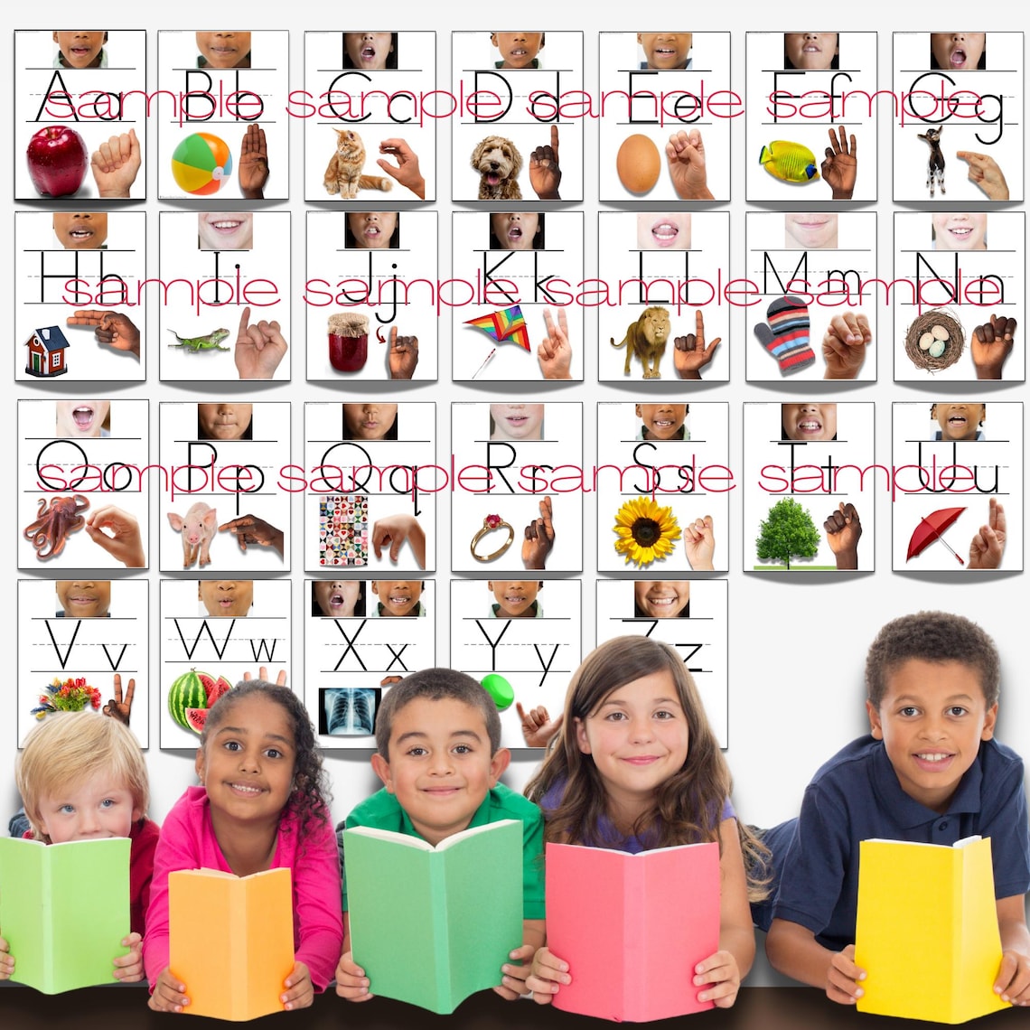 ASL and Visual Phonics Aid: Letter Recognition, Sound Mastery and ...