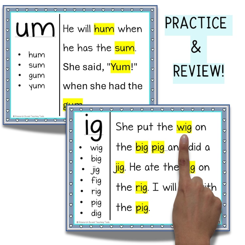 Word Family Drills 250 Pages Phonics Resource for Short Vowel Mastery ...