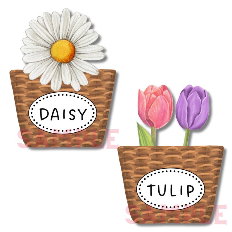 Preschool Flower Shop Dramatic Play Set: Imaginative Learning for Kids ...