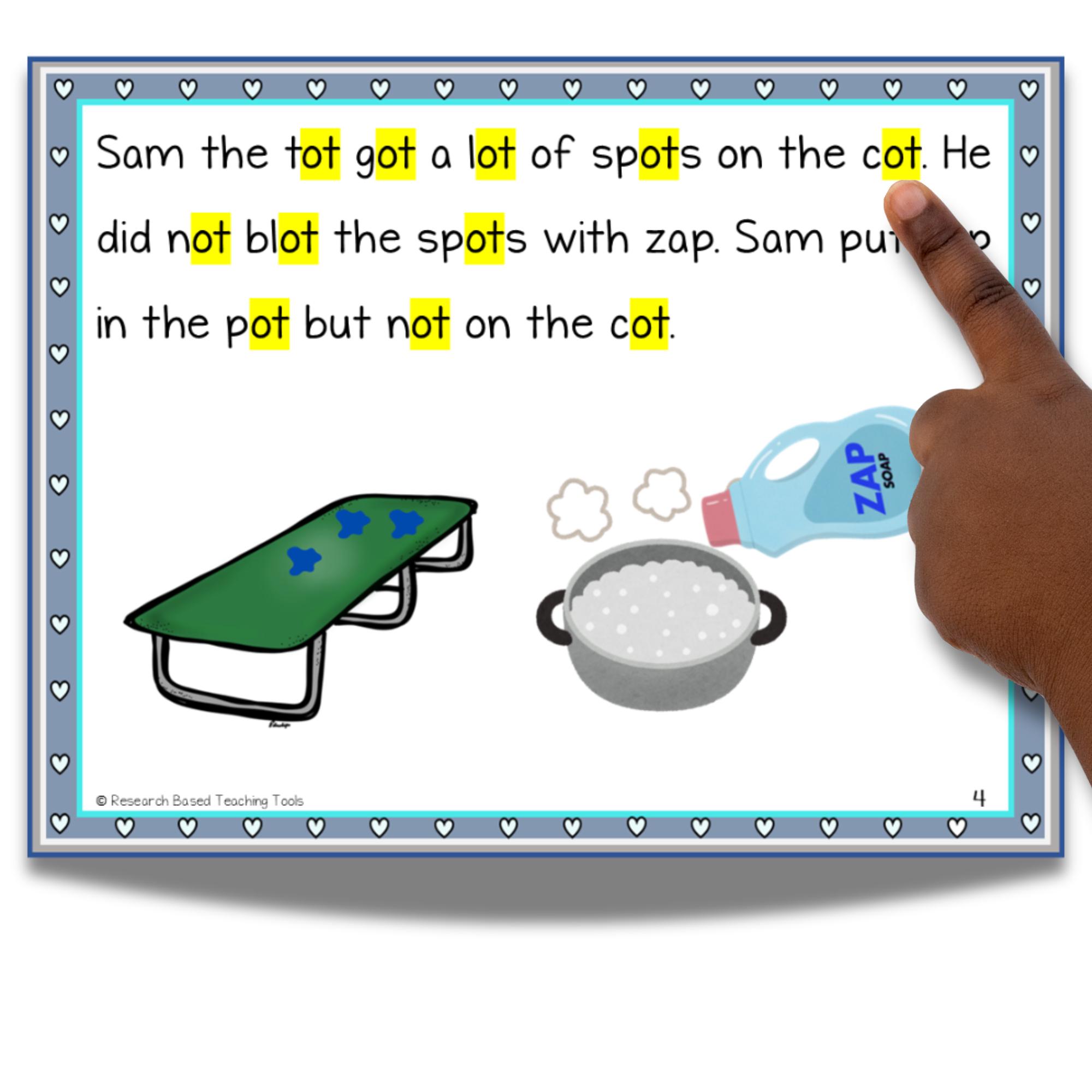 Short Vowel Word Family Phonics Stories: Science-aligned Reading ...