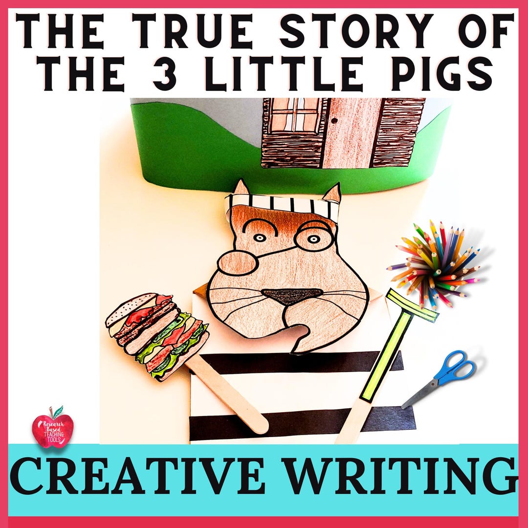The True Story of the Three Little Pigs Activities Bundle | Reading ...