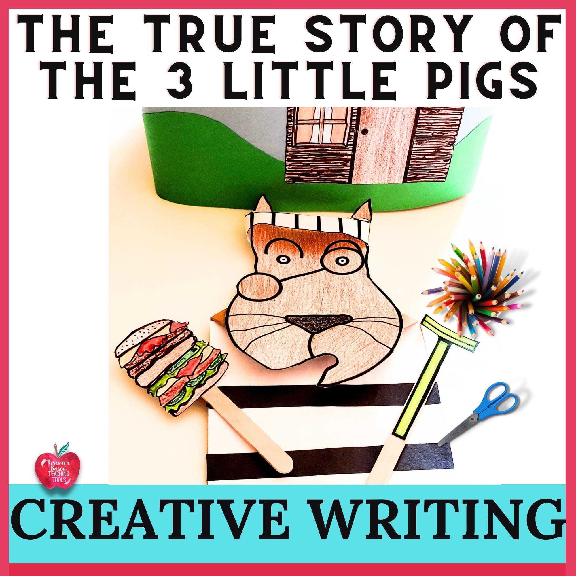 The True Story of the Three Little Pigs Activities Bundle | Reading ...