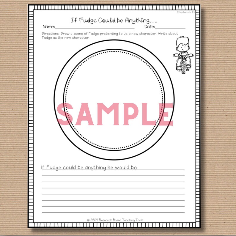Project-based Activities for 'tales of a Fourth Grade Nothing ...