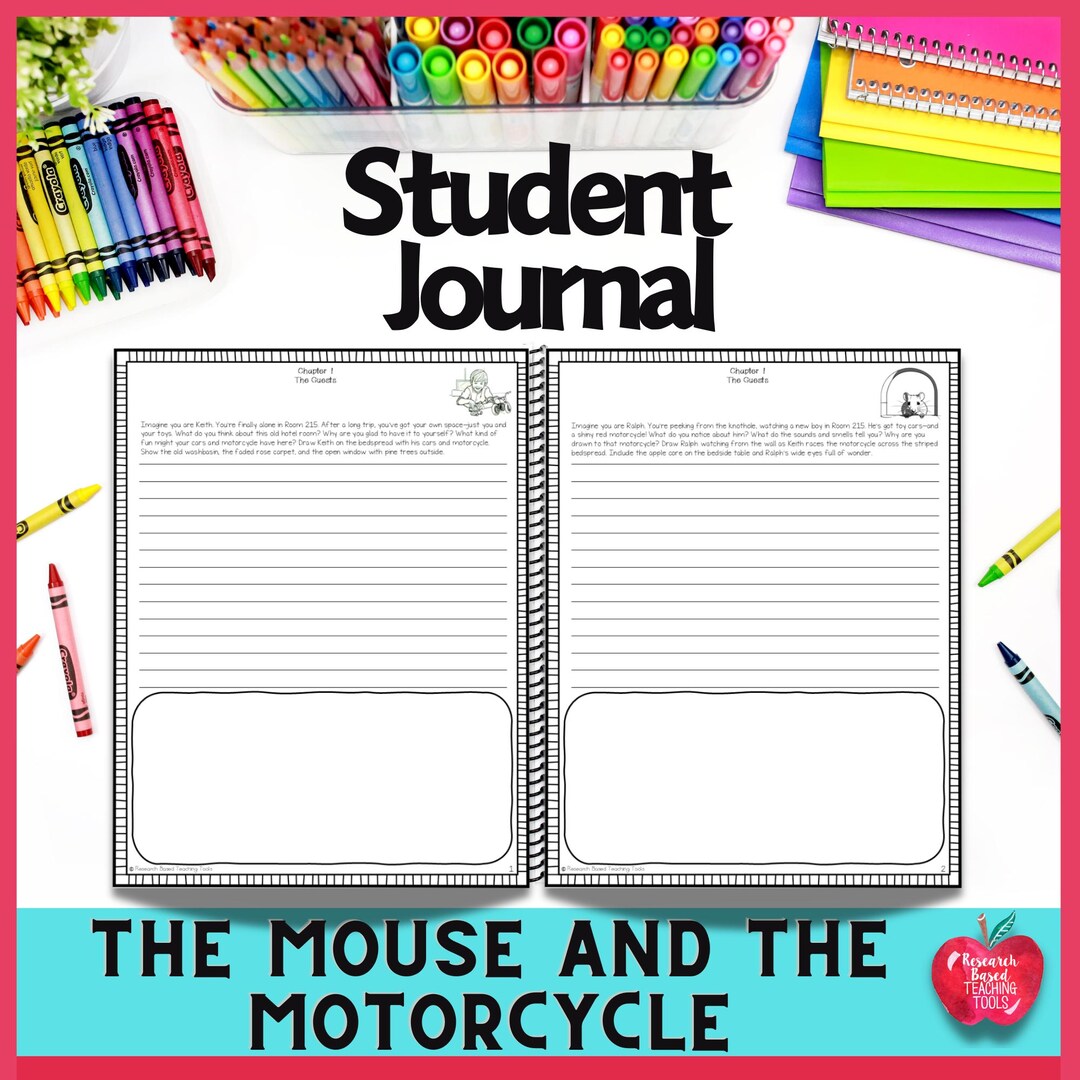 The Mouse and the Motorcycle Student Journal Character Point of View ...