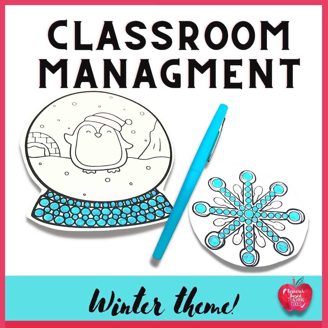Winter-themed PBIS Classroom Behavior Chart | Snowman & Penguin ...