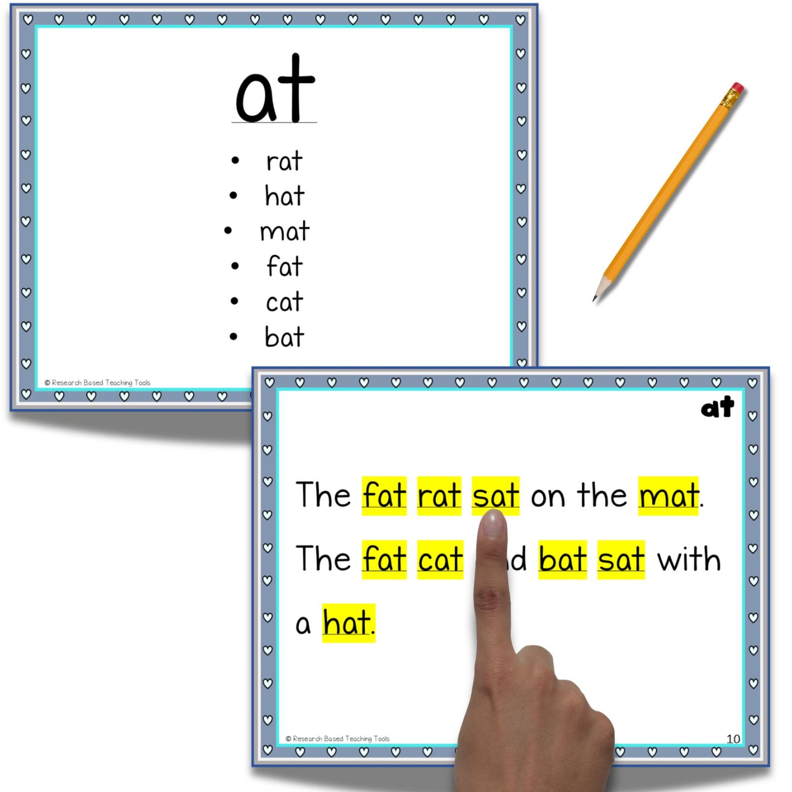 Short Vowel Word Family Drills: Phonics CVC Practice for K-2 Reading ...