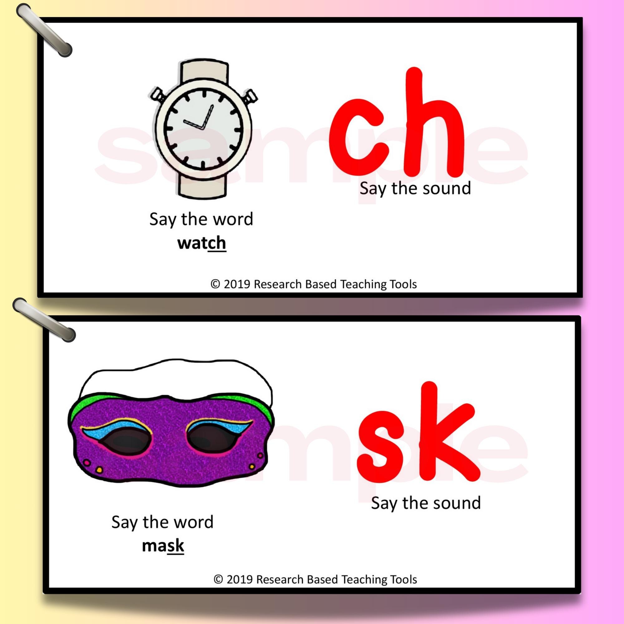 Phonics Strategy Cards: Consonant Blends and Digraphs for Early Readers ...