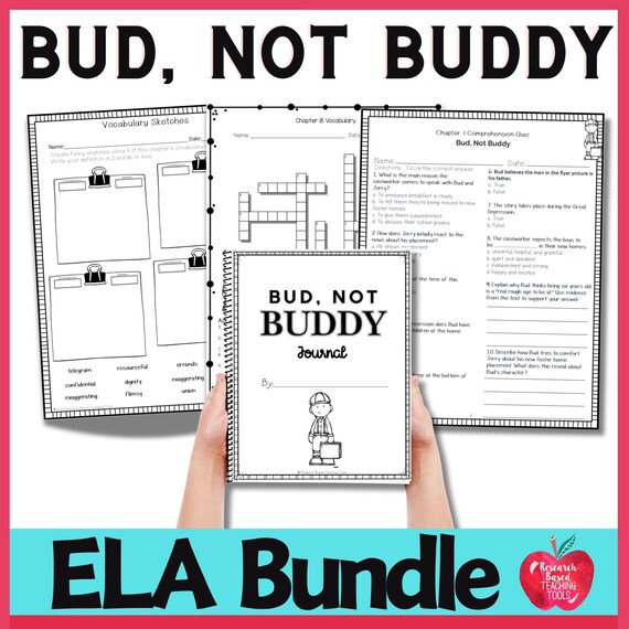 Bud Not Buddy Vocabulary Worksheets Bud Not Buddy Crossword WordMint