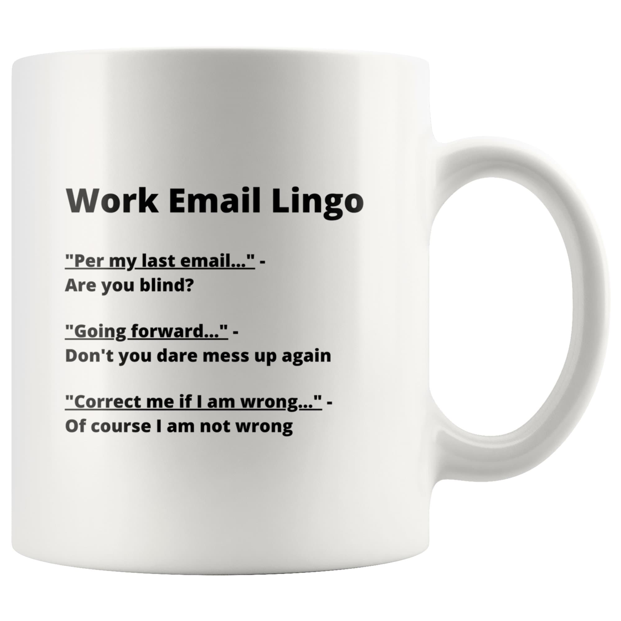 Funny Office Coffee Cup for Work Funny Mug for Coworker Work - Etsy