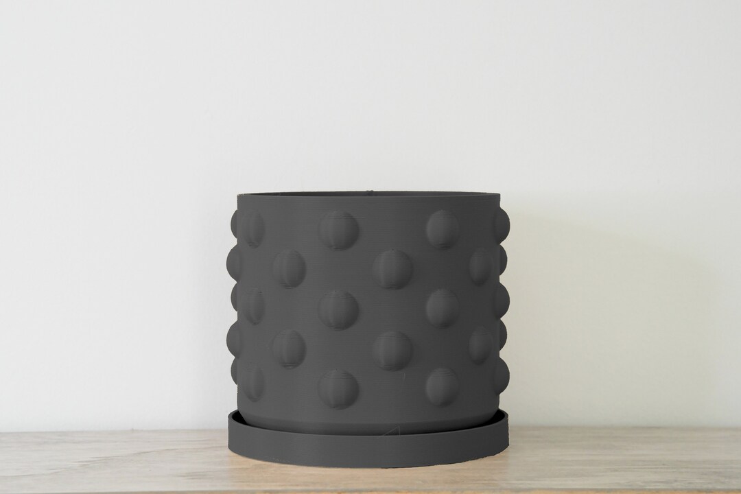 The Dot Pot in Black - Etsy