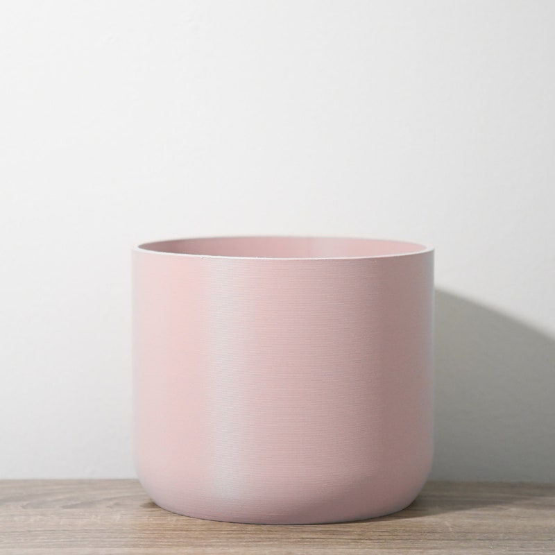 Pink Ceramic Planter - Etsy
