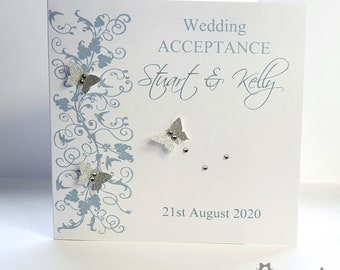 Rsvp Card Wedding | Etsy