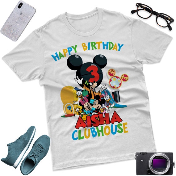 Mickey Mouse Iron On Transfer Mickey Mouse Birthday Shirt | Etsy