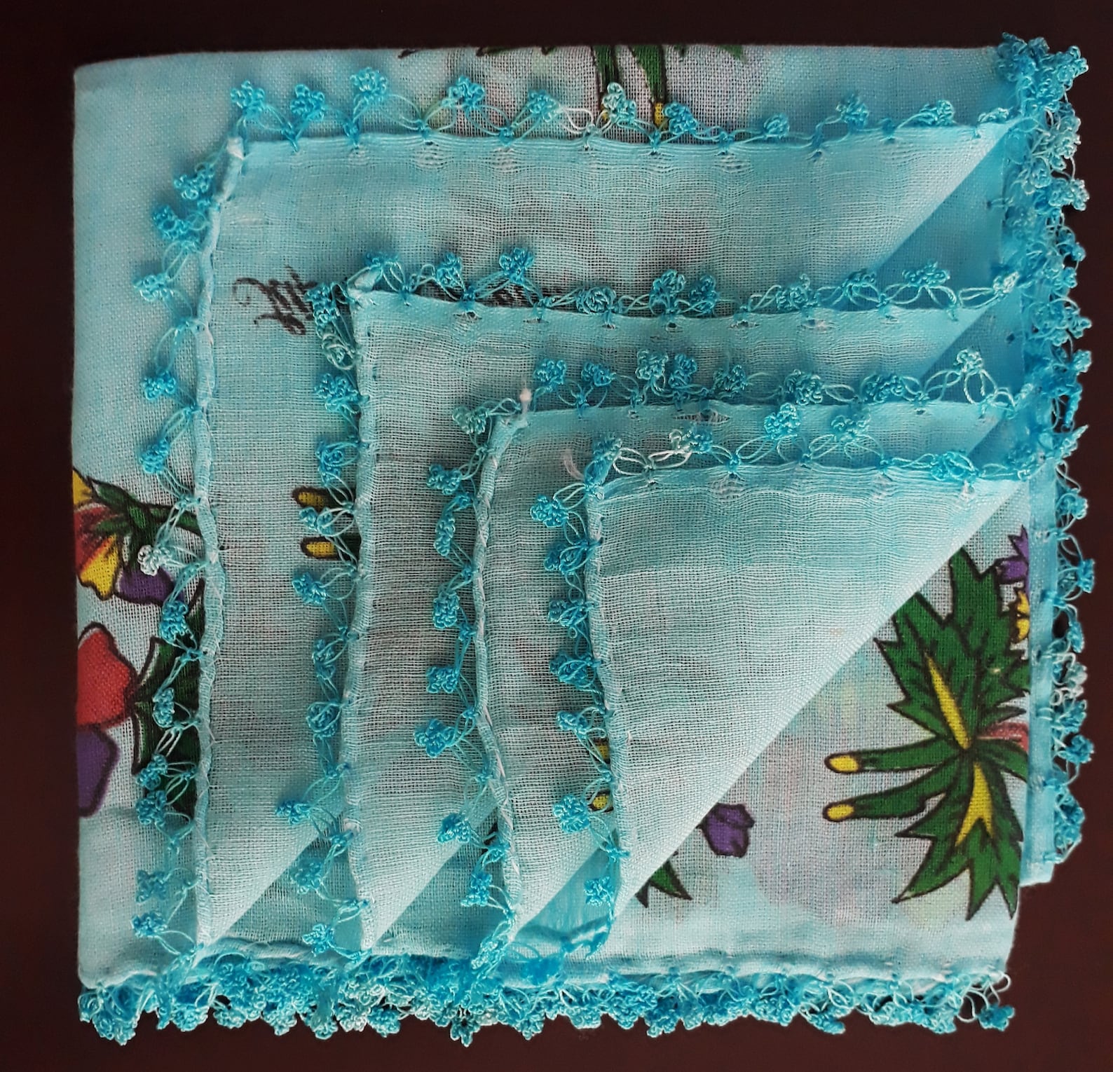 Turkish Scarf with needlelace OYA Traditional Turkish | Etsy