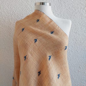 Antique Turkish Wool Shawl, Handmade Scarf, Unisex Travel Wrap Special ...