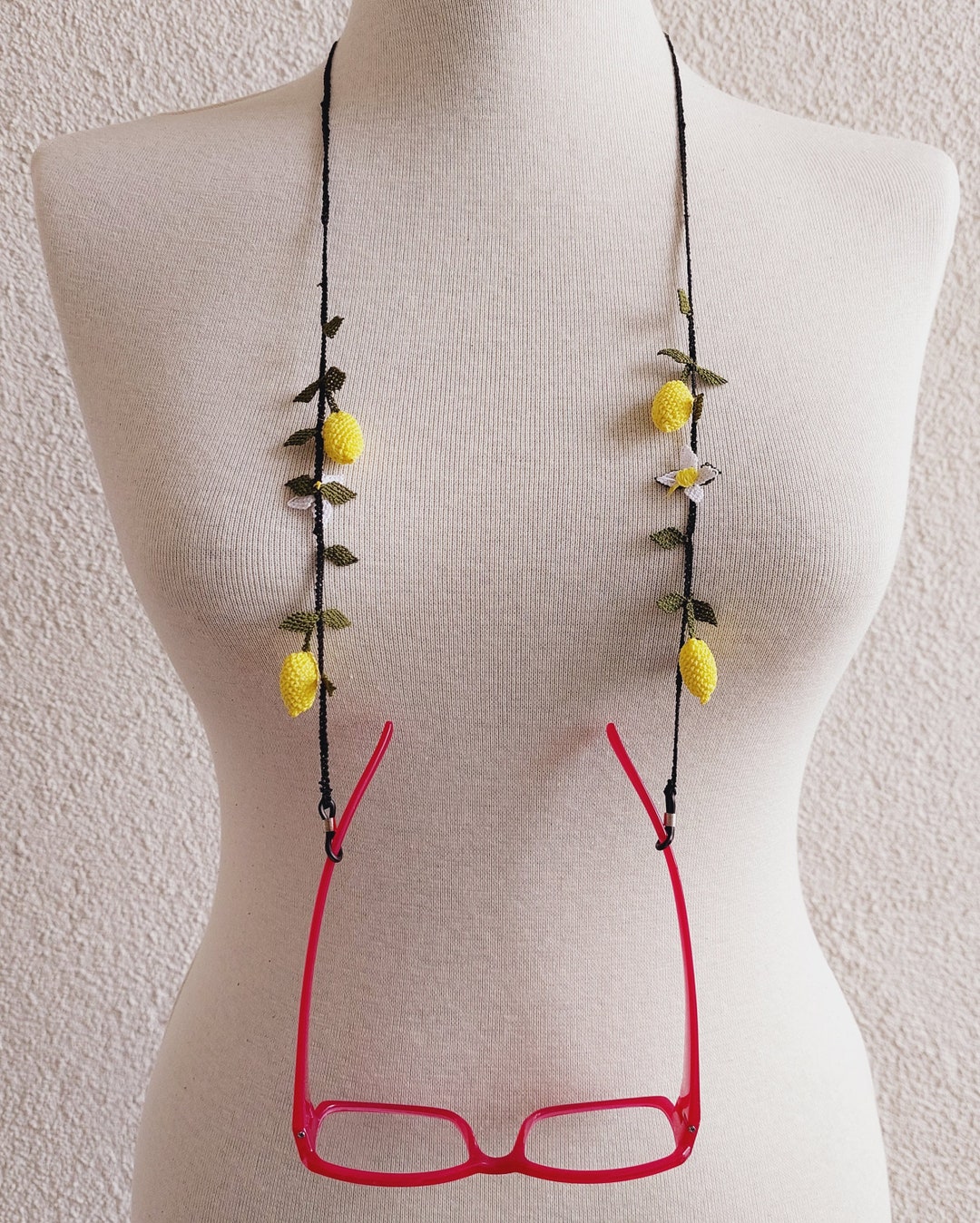 Eyeglass Chain for Women / Glasses Chain / Lemon Eye Glass Chain ...