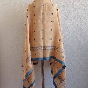 Antique Turkish Wool Shawl, Handmade Scarf, Unisex Travel Wrap Special ...