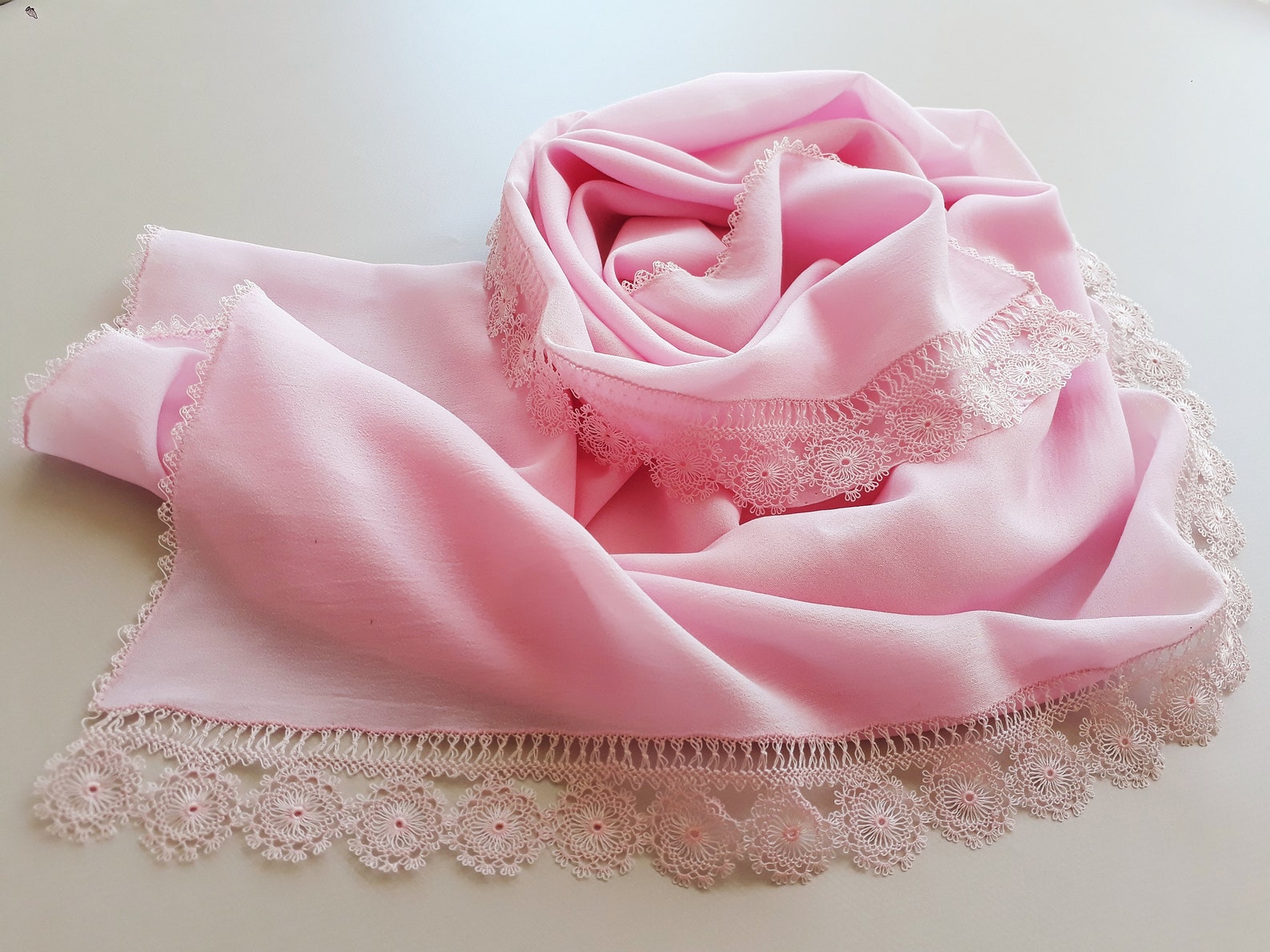 Traditional Turkish Oya Scarf Needle Lace Oya Vintage-Oya | Etsy