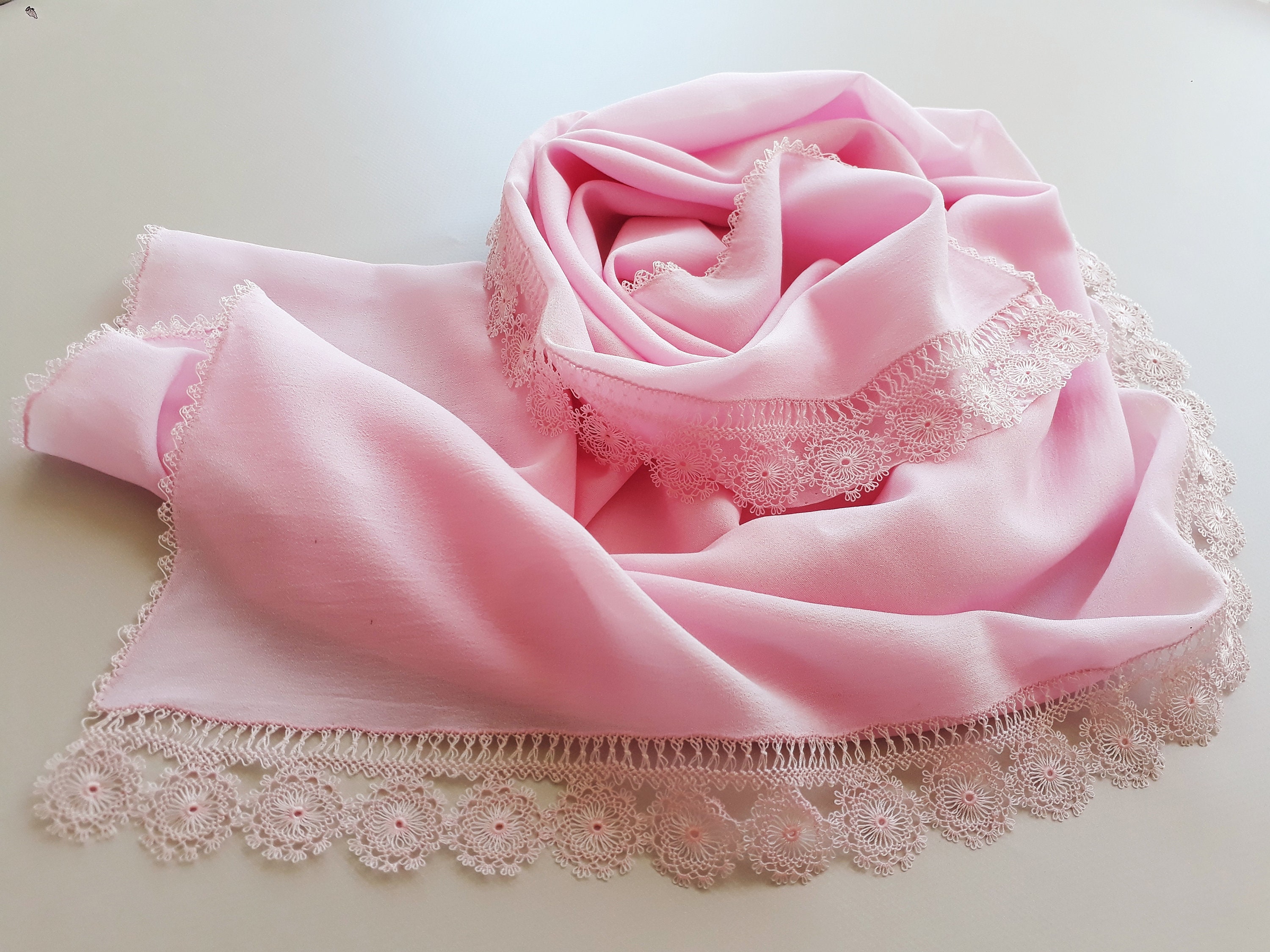 Traditional Turkish Oya Scarf Needle Lace Oya Vintage-Oya | Etsy