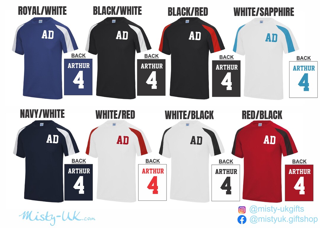 Children's Personalised Football Top - Football Strips - Footbally Kits ...